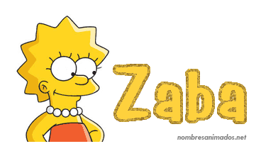 Gifs Animados del Nombre Zaba. Imágenes gifs. Firmas animadas