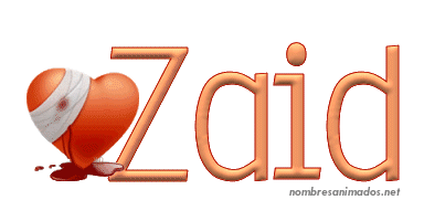Gifs Animados del Nombre Zaid. Imágenes gifs. Firmas animadas