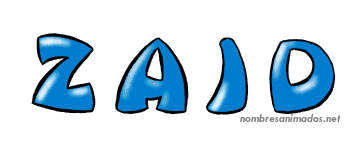 Gifs Animados del Nombre Zaid. Imágenes gifs. Firmas animadas