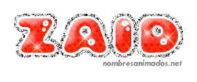 Gifs Animados del Nombre Zaid. Imágenes gifs. Firmas animadas