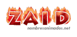 Gifs Animados del Nombre Zaid. Imágenes gifs. Firmas animadas