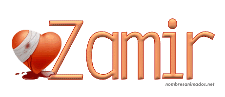 Gifs Animados del Nombre Zamir. Imágenes gifs. Firmas animadas