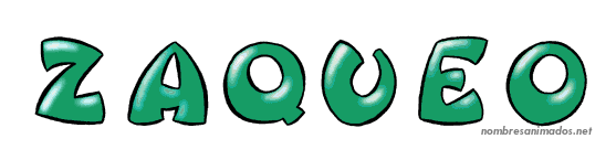 Gifs Animados del Nombre Zaqueo. Imágenes gifs. Firmas animadas