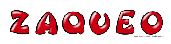 Gifs Animados del Nombre Zaqueo. Imágenes gifs. Firmas animadas