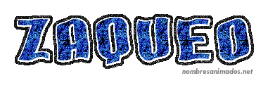 Gifs Animados del Nombre Zaqueo. Imágenes gifs. Firmas animadas