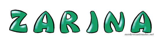Gifs Animados del Nombre Zarina. Imágenes gifs. Firmas animadas